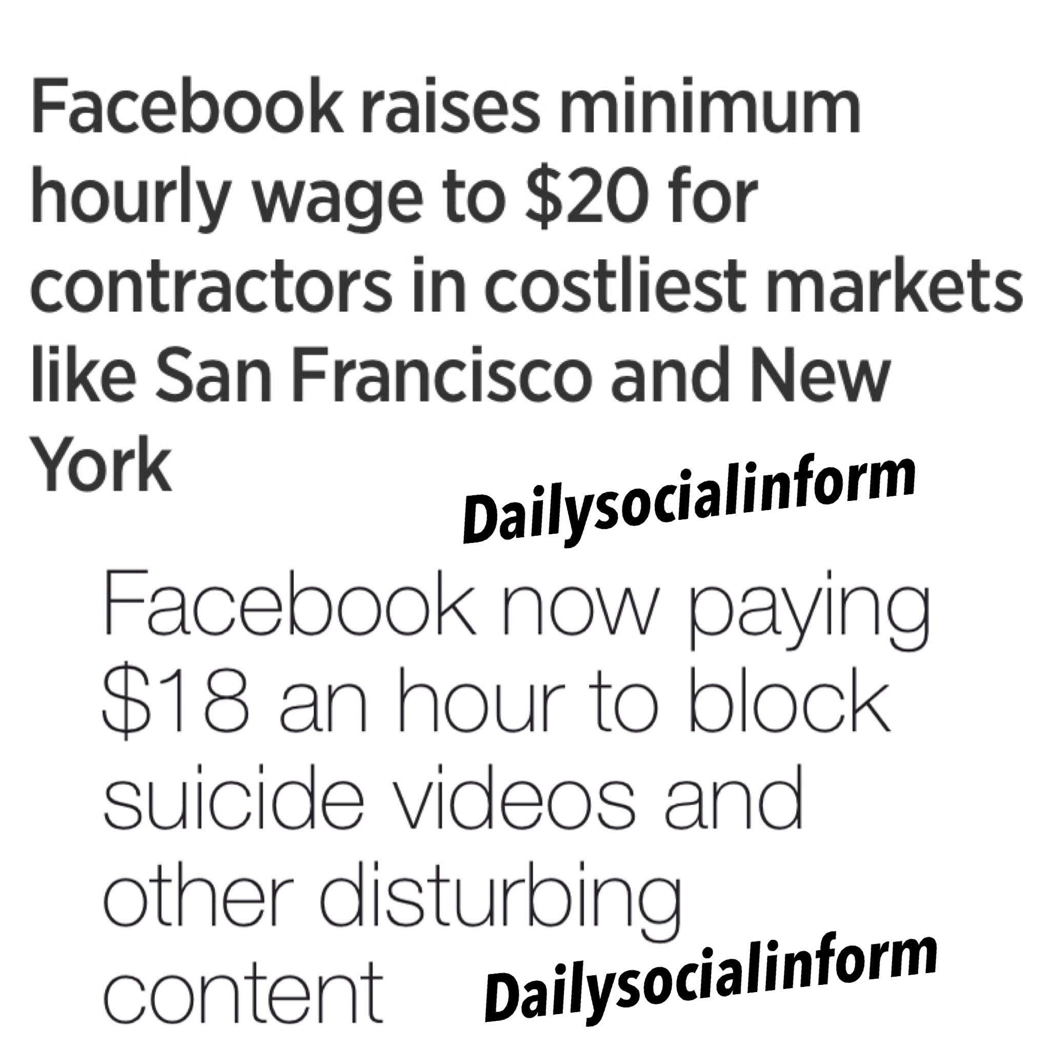 Facebook news – DAILY SOCIAL INFORM